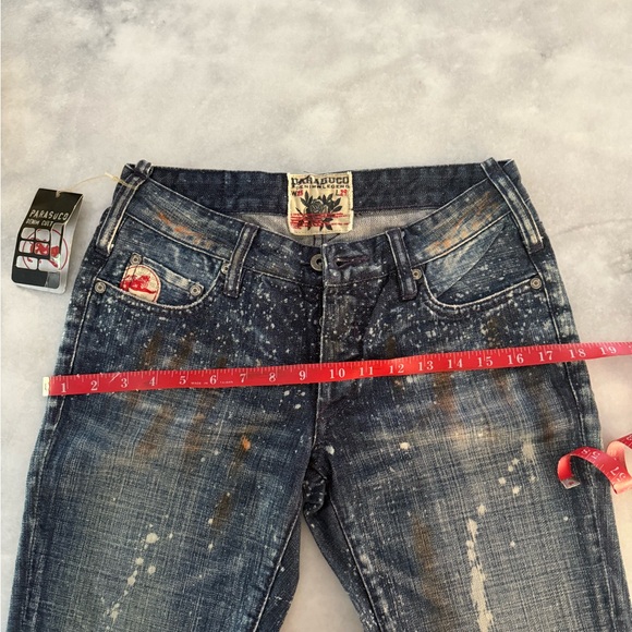 Jeans | New Parasuco Denim Low Rice Flared Style Womens Jeans 27x34 ...